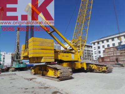 China Demag Hydraulic Lattice Boom used Crawler Crane 300ton (CC2000) for sale