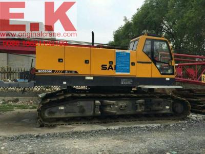 China Hydraulic SANY crawler Cranes construction machine crawler crane 80ton SCC800C track crane for sale