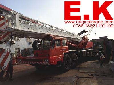 China Japanese Tadano truck crane mobile crane boom truck crane 70ton capacity hoist (TG700E) for sale
