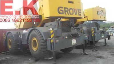 China 2010 Year America Grove 55ton Rough Terrain Crane 55ton for sale