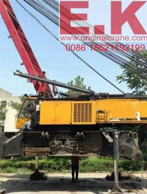 China 2009 400ton Chinese SANY crawler crane (SCC4000c) lattice boom track crane  used crane for sale