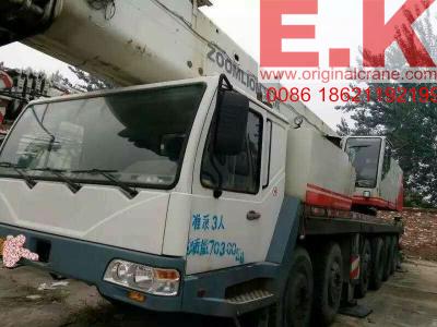 China ZOOMLION 130ton hydraulic truck mobile crane construction hoist ( QY130H) for sale