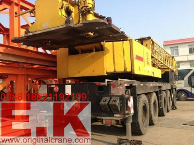 China KRUPP 150ton Germany all terrain mobile crane construction equipment (KMK5150) for sale