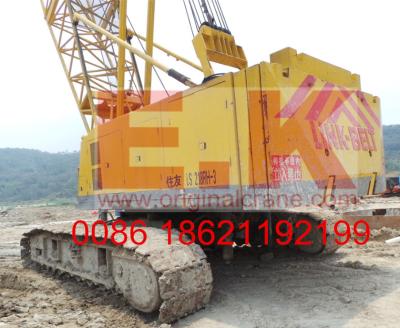 China 80t Japan Sumitomo hydraulic lattice boom crawler track crane crane machinery (LS218RH) for sale