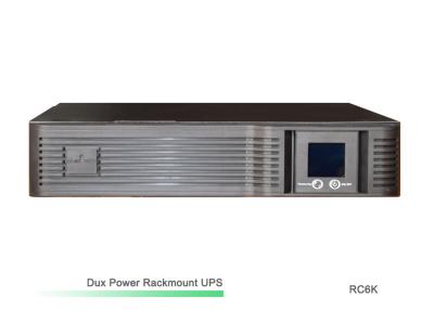 China Dux Rack mount 6KVA high frequency online UPS RT6K RC6K RT6000 for sale