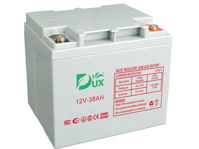 China Dux Battery AGM battery 12V 38AH40AH lead acid battery VRLA battery long life battery seal acid maintenance free battery for sale