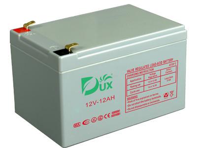 China Dux Battery AGM battery 12V 12AH lead acid battery VRLA battery long life battery seal acid maintenance free battery for sale