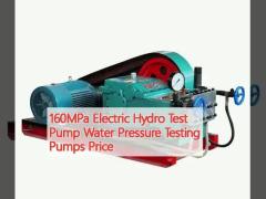 160MPa elektrische hydro-testpomp waterdruk testen pompen prijs