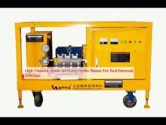 High Pressure Water Jet Pump Hydro Blaster For Rust Removal 20000psi