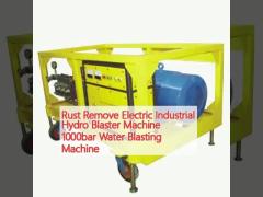 Máquina de remoção de ferrugem eléctrica Industrial Hydro Blaster 1000bar Máquina de jato de água