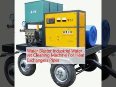 Water Blaster Industrial Water Jet Cleaning Machine For Heat Exchangers Pipes