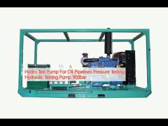 Hydro Test Pump For Oil Pipelines Pressure Testing Hydraulic Testing Pump 900bar
