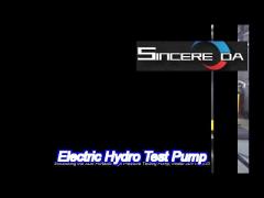Pompa di prova ad alta pressione portatile Hydro Tester Pompa di prova idraulica