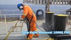 Ship oil paintings removal
