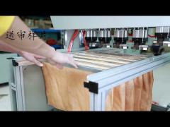 7pa semi Automatische Luchtfilter Productiemachine voor Decoratieve Stroken