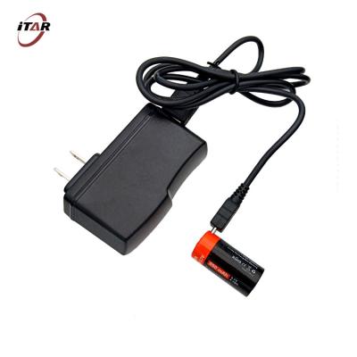Cina USB che fa pagare Li Ion Rechargeable Batteries 16340 650mAh 3.6V in vendita