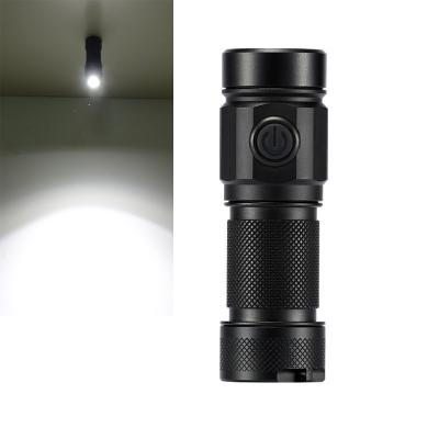 China 1000 Lumen Rechargeable Keychain Flashlight , IP66 Mini Torch Light With 18350 Battery for sale
