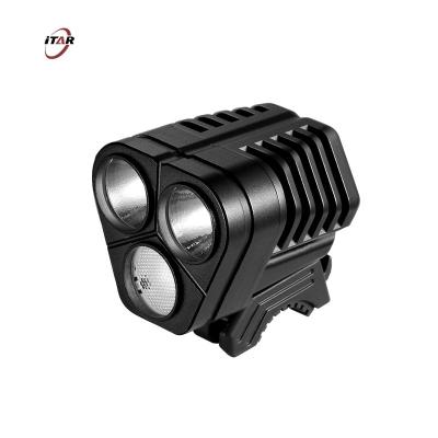 China Water Resistant 3000 Lumens Bike LED Flashlight With External Switch Easy To Install for sale
