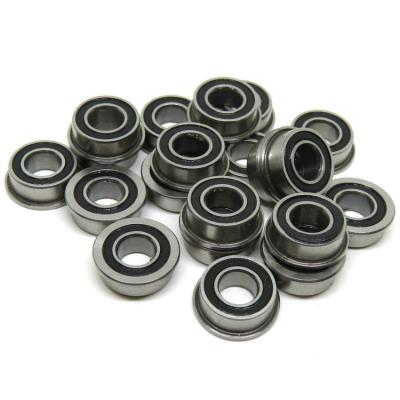 China SMF105ZZ SMF105-2RS 3d printer Flanged Ball Bearing 5x10x4mm Stainless Miniature Flange Ball Bearing for sale