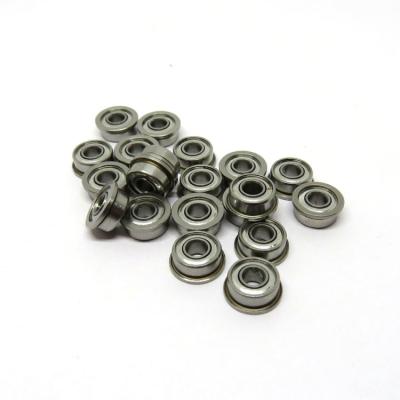 China SMF74zz photographic equipment bearing SMF74-2Z Flanged Bearings 4x7x2.5mm for sale