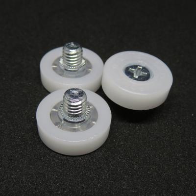 China Cash Drawer Roller DR19 Roller C1L5 desk office cabinet drawer roller M6x19x6mm for sale
