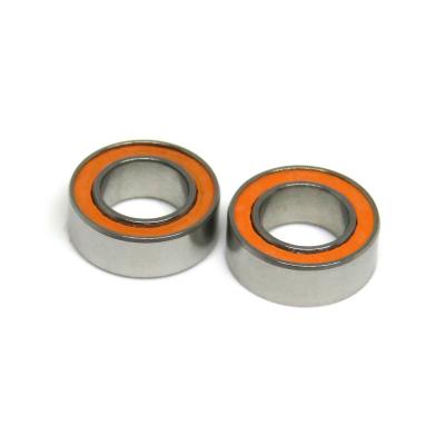 China SMR63C-2RS 3x6x2.5 mm Ceramic Hybrid ABEC 7 Orange Seal Bearings for sale
