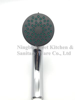 China ABS material single function chromed shower hand spray shower classic model handlever type for sale