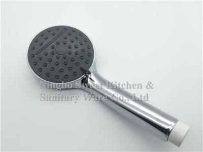 China ABS material three functions chromed shower hand rainfall spray shower classic model for sale