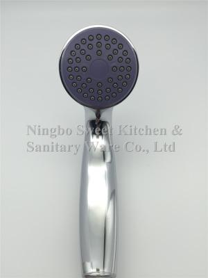 China ABS material single function chromed shower hand spray shower classic model for sale