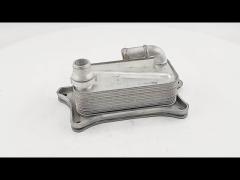 Genuine 06E117021J Aluminum Oil Cooler Car Engine Spare Parts For C7 3.0T