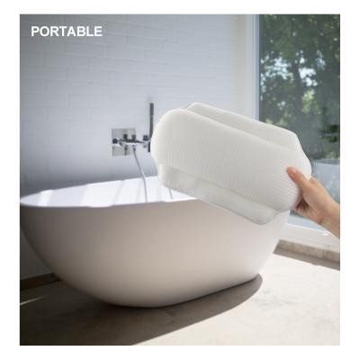 China New Sustainable Design 3D Air Skin-Friendly Mesh Soft And Air Bath Pillow For Bath factory
