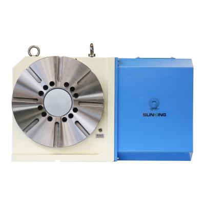 China 30KG Steel 4th Axis CNC Rotary Table Manual Operation with Quill Tailstock Attachment for sale