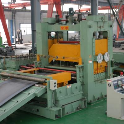 Cina Linea di taglio trasversale per la decapaggio della bobina di acciaio laminata a caldo 3 mm-12 mm-2000 mm a motore in vendita