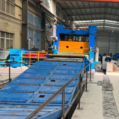 China 35T Spiraalgewicht Automatische stalen spoel snijlijn Onrolling leveling scheermachine Te koop