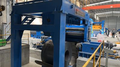 Cina 380 tensione alta velocità in acciaio inossidabile bobina uncoiling livellamento levigamento linee di impilamento in vendita