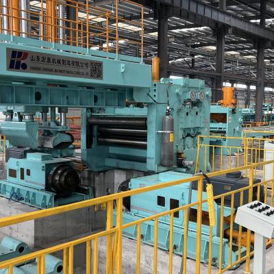 Cina 25mm Leveler Steel Sheet Machine Coil Level Steel Coil Cutting Machine per le condizioni di estrazione di energia in vendita