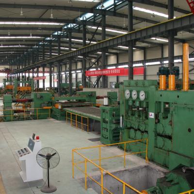 Cina Linea di produzione di taglio orizzontale per la produzione di bobine di acciaio in vendita