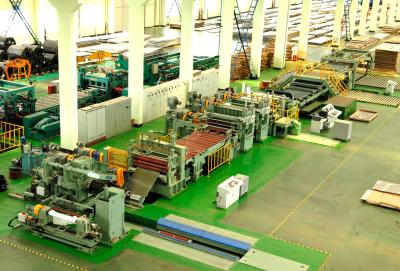 China Linha de produção de cisalhamento móvel para nivelamento de alta precisão à venda