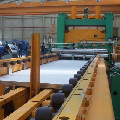 China Snijlijn voor het ontwikkelen en het gelijkstellen van plaatmetalen Te koop