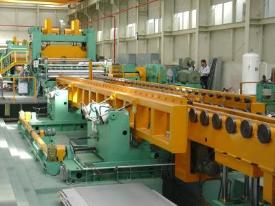China Snijlijn voor het ontwikkelen en het gelijkstellen van plaatmetalen Te koop