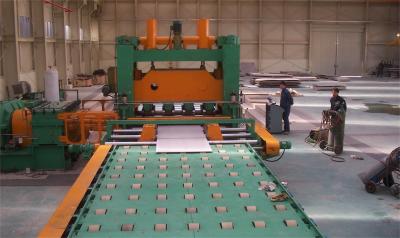 China Snijlijn voor het ontwikkelen en het gelijkstellen van plaatmetalen Te koop