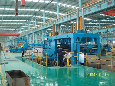 China Snijdmachine voor het snijden van een staal spoel met een snij snelheid van 0-60 m/min Te koop