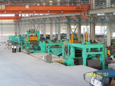 China Snijdmachine voor het snijden van een staal spoel met een snij snelheid van 0-60 m/min Te koop