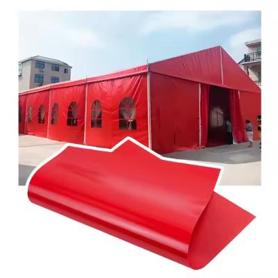 China Anti UV PVC Coated Tarpaulin Cover Fabric 1000D 23*23 650GSM 750GSM 850GSM for sale