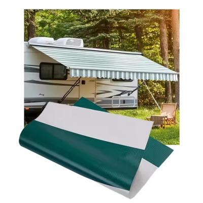 China Laminated PVC Tarpaulin Camping Tent Tarps Waterproof Customized Logo for sale