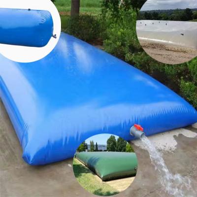 China Pillow Shape PVC Tarpaulin Fabric Flexible Water Tank PVC Inflatable Fabric for sale