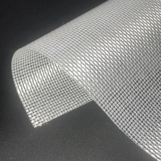 Quality Clear Outdoor PVC Mesh Fabric 500D 600GSM PVC Plastic Dry Bag Fabric for sale