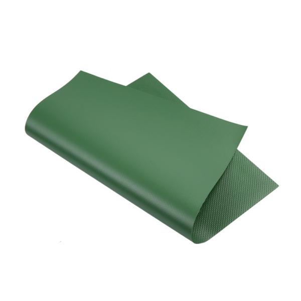 Quality UV Resistant PVC Tarpaulin Fabric 840D 18X16 420G Anti Mildew For Tree Watering Bag for sale