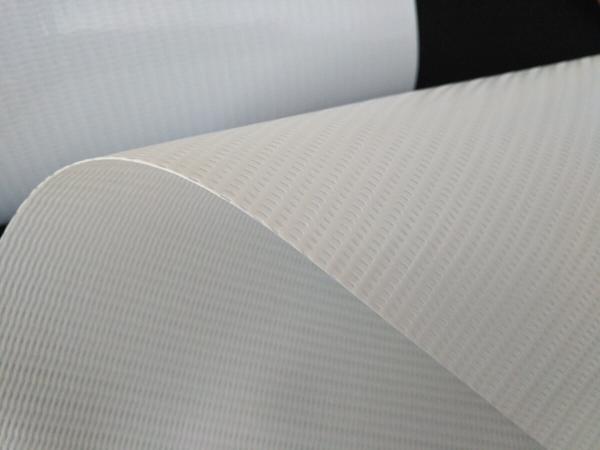 Quality Spray Painting PVC Mesh Fabric 450GSM Safety Mesh Net Fabric Tarps 1000D 12*12 for sale