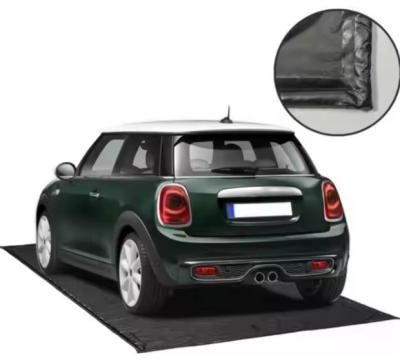 China 8.6x20 PVC Tarpaulin 500D Waterproof Garage Floor Mat for sale